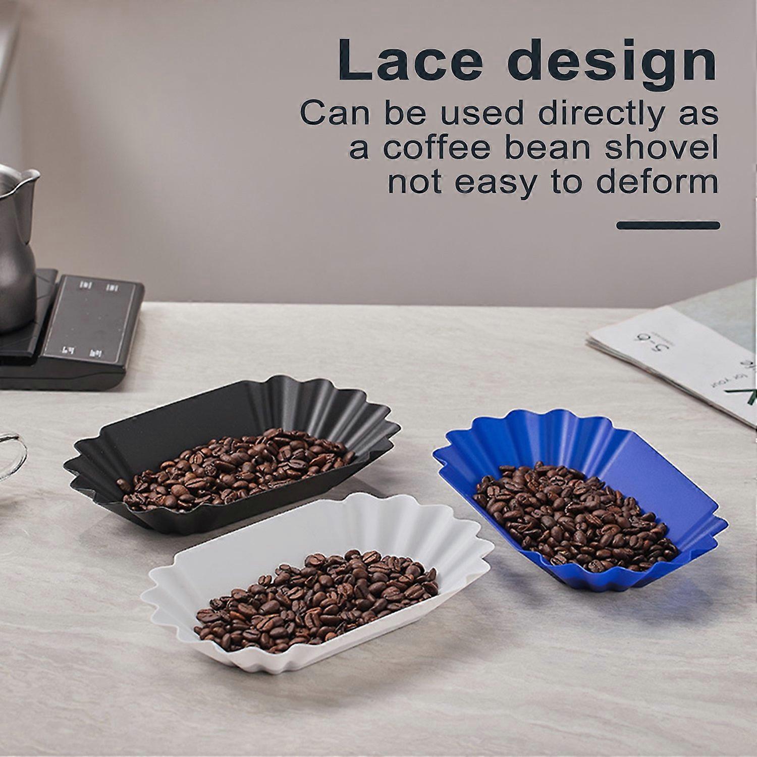 3Pcs Coffee Bean Tray Easy to Clean Reusable Wear-resistant Coffee Bean ...