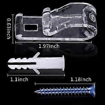 4 Sets Roman Blind P Clip, Plastic Roman Roller Blind Chain Cord P ...