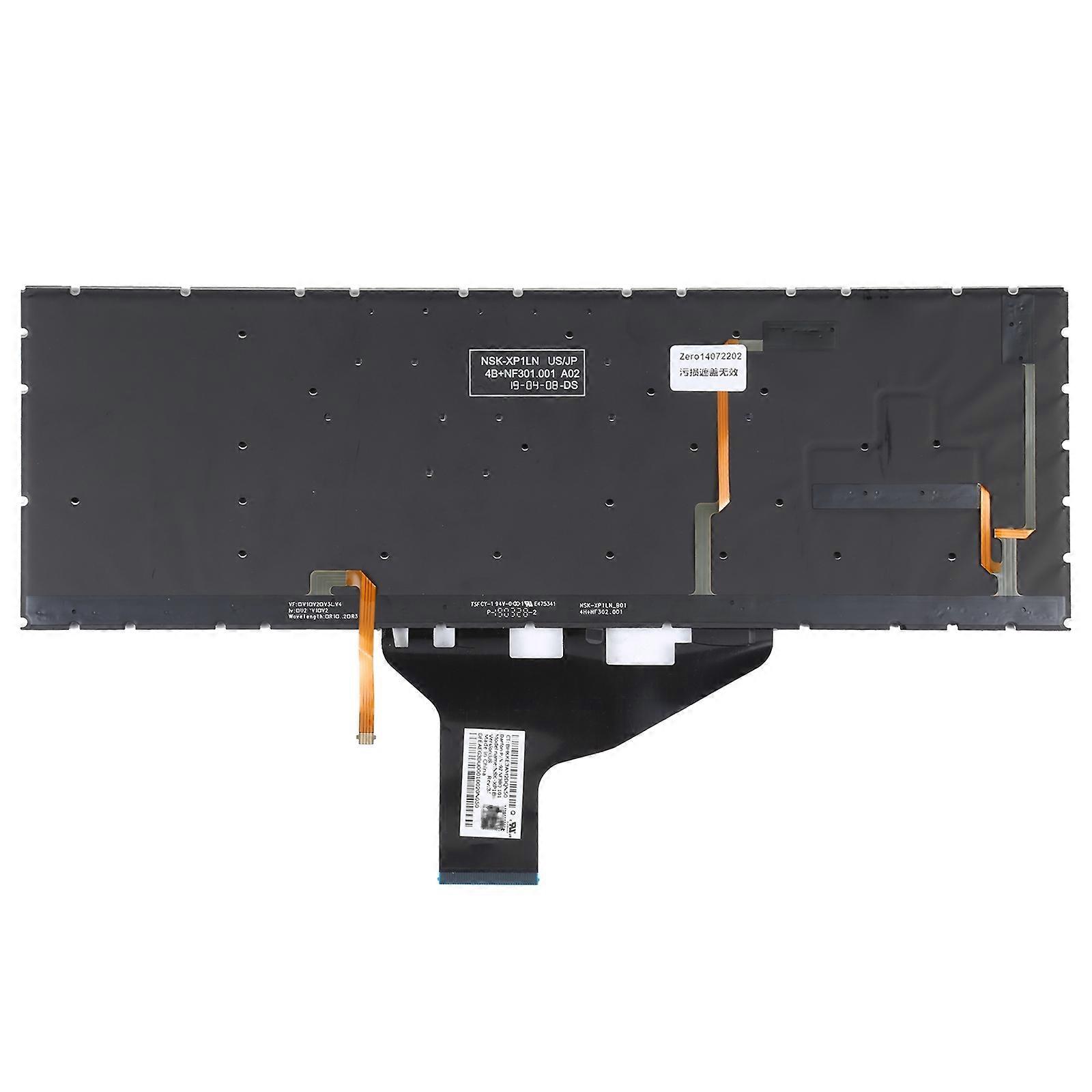 For HP OMEN 15-DC 15-DH 15T-DC 17-CB US Version Keyboard with Red ...