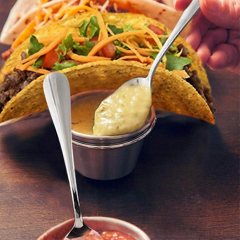 Taco Shell Stand Up Holders- 2 Pack Premium Stainless Steel Taco Tray ...