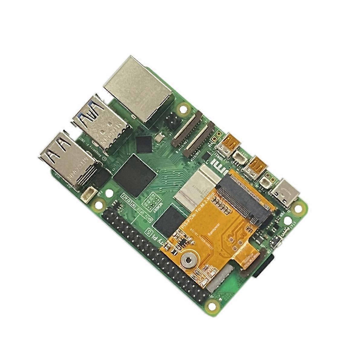 PCIe to M.2 NVMe SSD Mini Board Integrate for Raspberry Pi 5, no fan | Fruugo UK