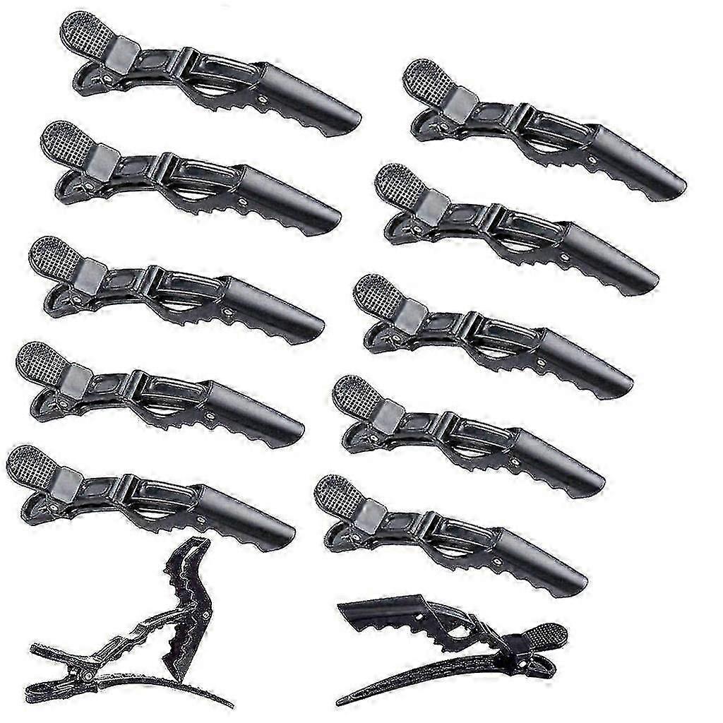 12pcs Alligator Hair Clips Hair Cutting Women Professional Salon ...