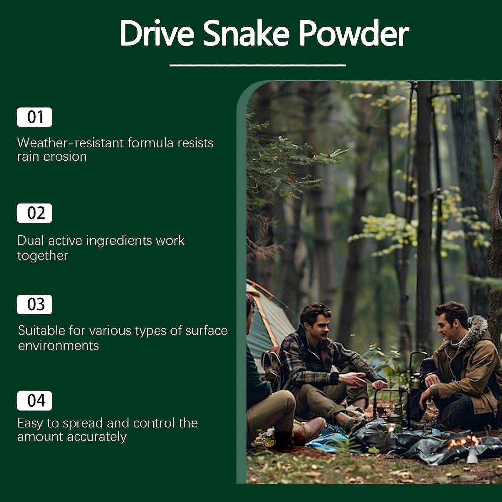 Snake Repellent for Yard Powerful, Drive Snake Powder, Backyard Snake ...