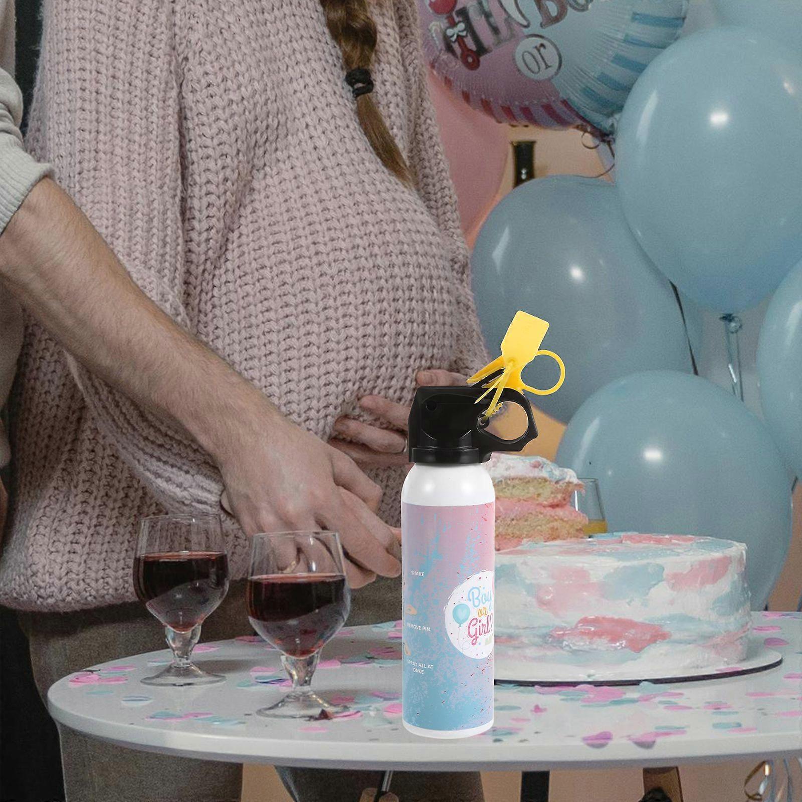 Gender Reveal Fire Extinguisher Pink Color Confetti Powder Baby Boy ...