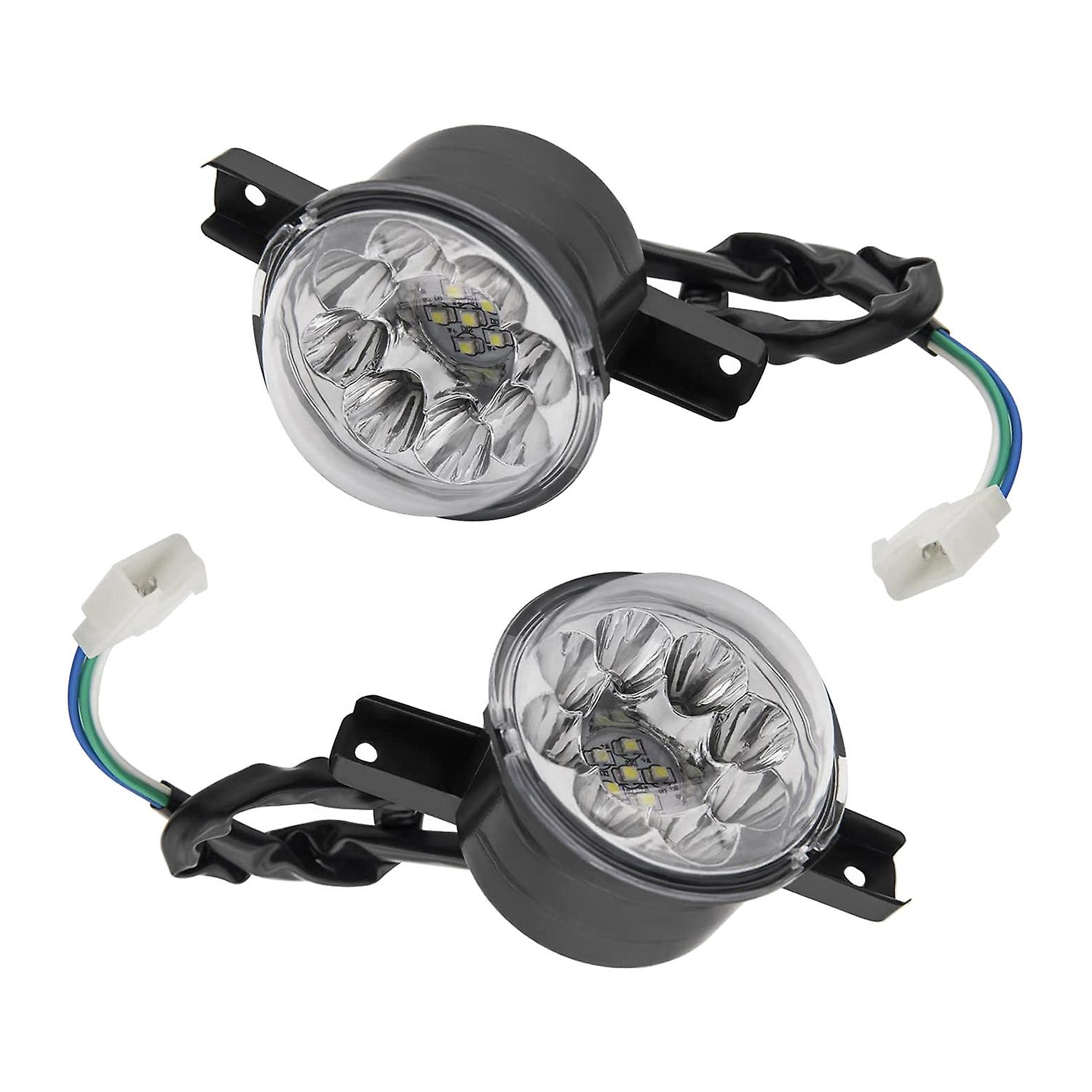2pcs 12v Led Atv Front Headlight 125cc 150cc 250cc 300cc Headlights For ...