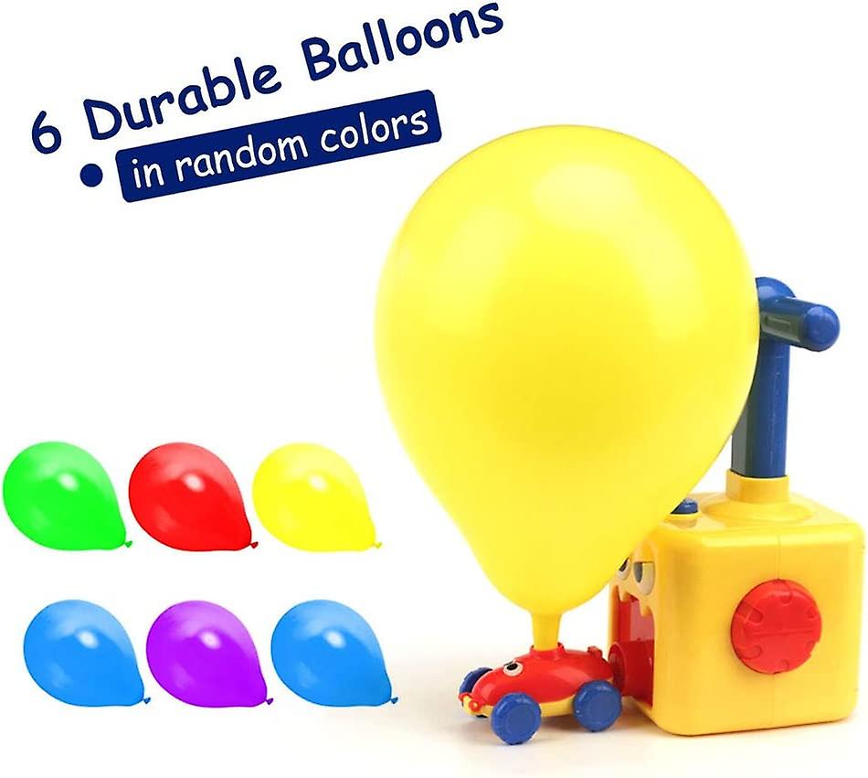 Heytea Balloon Powered Cars Balloon Racers Aerodynamic Cars Stem Toys ...