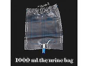 Men's Urine Collection Bag Set Urinary Incontinence Strap 1000ml ...