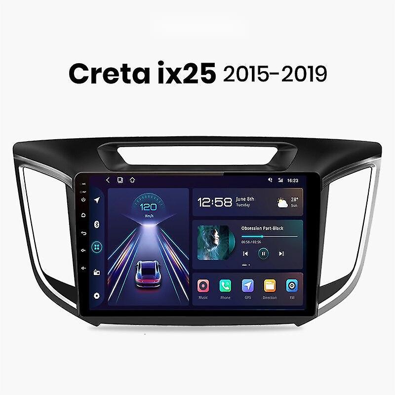 Carplay Android Auto Car Radio For Hyundai Creta ix25 2015- 2016 2017-2019 Multimedia GPS ...