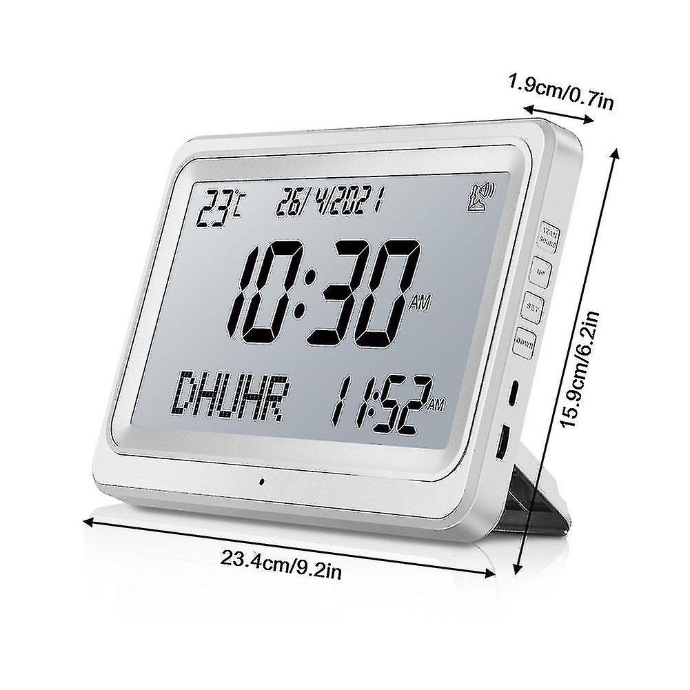 Automatic Worldwide Islamic Azan Athan Prayer Reminder Wall 113 Clock ...