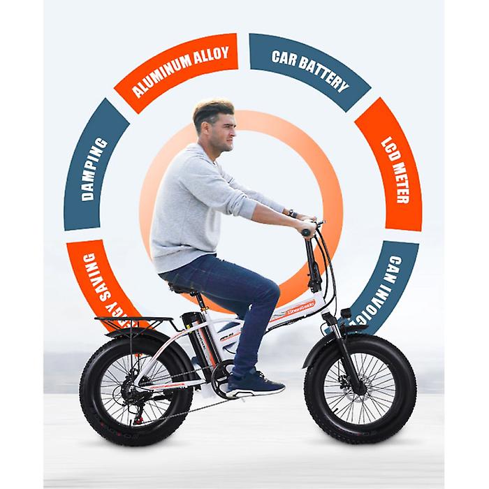 Ting certificeret® foldbar elektrisk cykel - Off-Road Smart E Bike ...