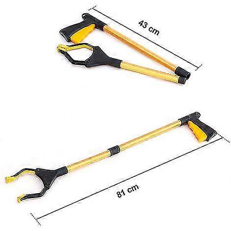 Extra Long Reach Gripper - Folding Pliers And Reach Tool With Swivel ...