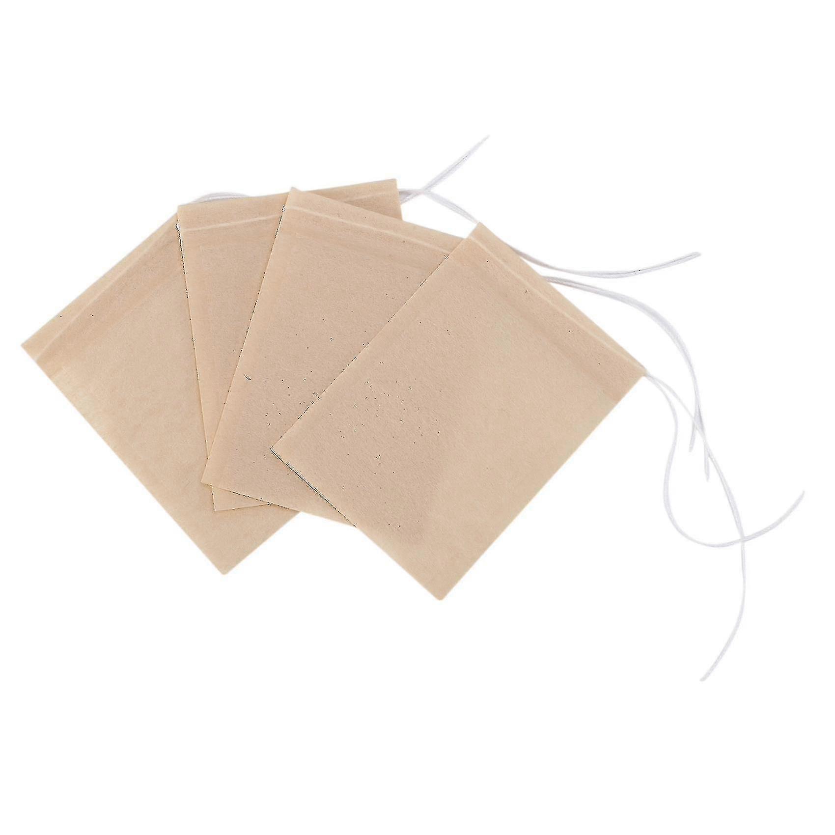 500 Pack Tea Filter Bags,disposable Paper Tea Bag With Drawstring For ...
