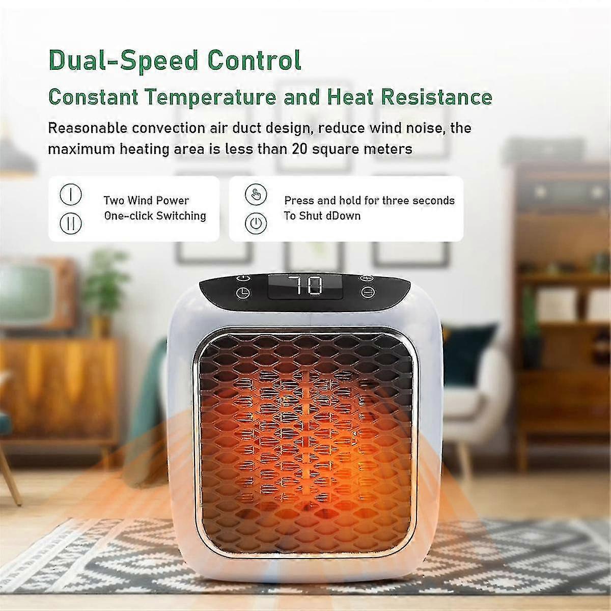 Mini Fan Heater, Fan Heater Socket, Socket Heater, Fan Heater, 800 Watt ...