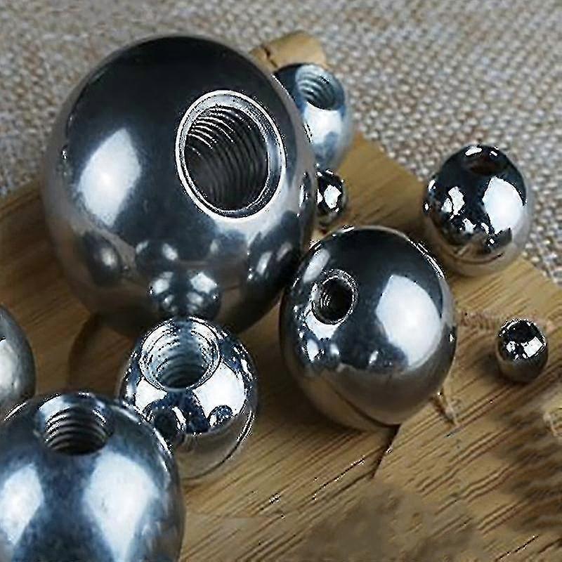 M6 Thread Half Hole Solid Stainless Steel Metric Thread Steel Ball -ys ...