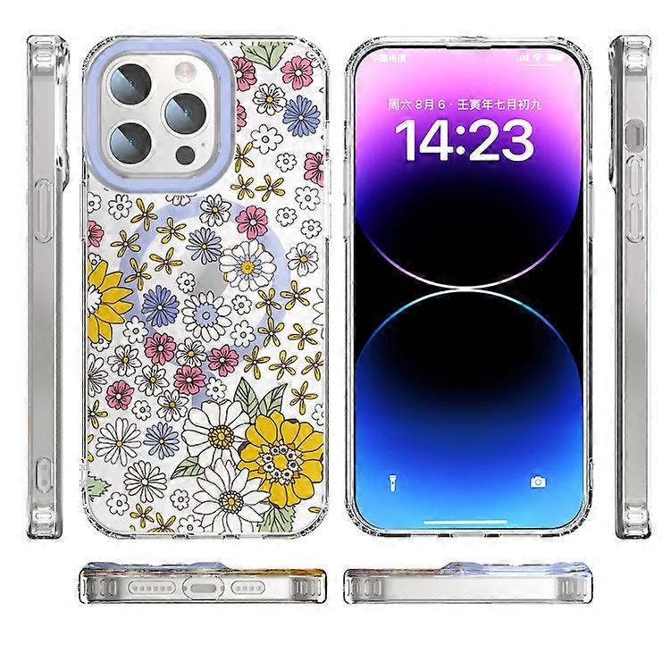 For iPhone 15 MagSafe Magnetic TPU Phone Case | Fruugo UK