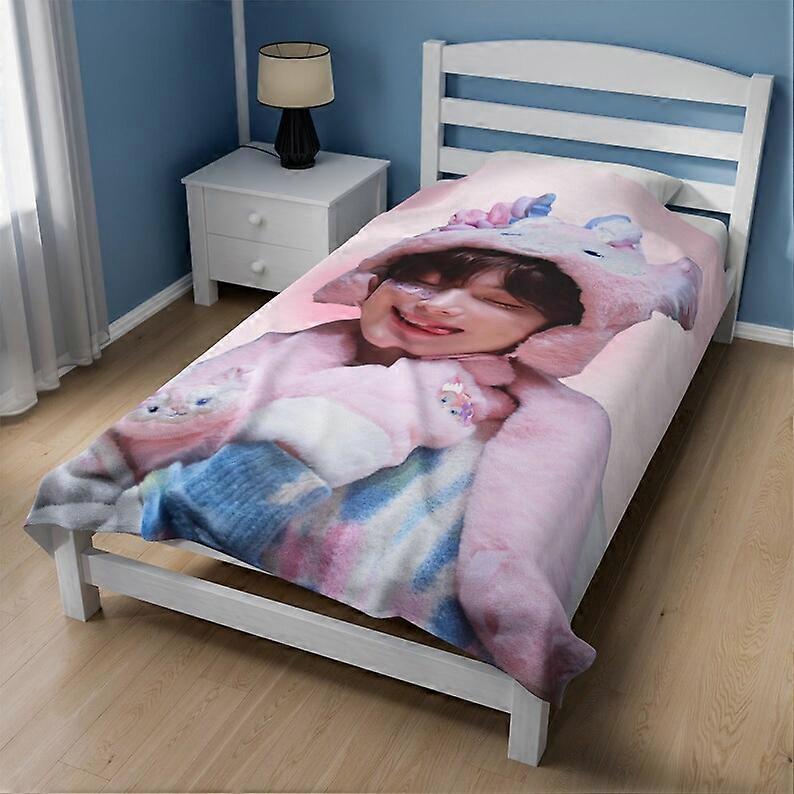 Sunoo Enhypen Cute Blanket, Sunoo Fansign Enhypen Blanket, Enhypen ...