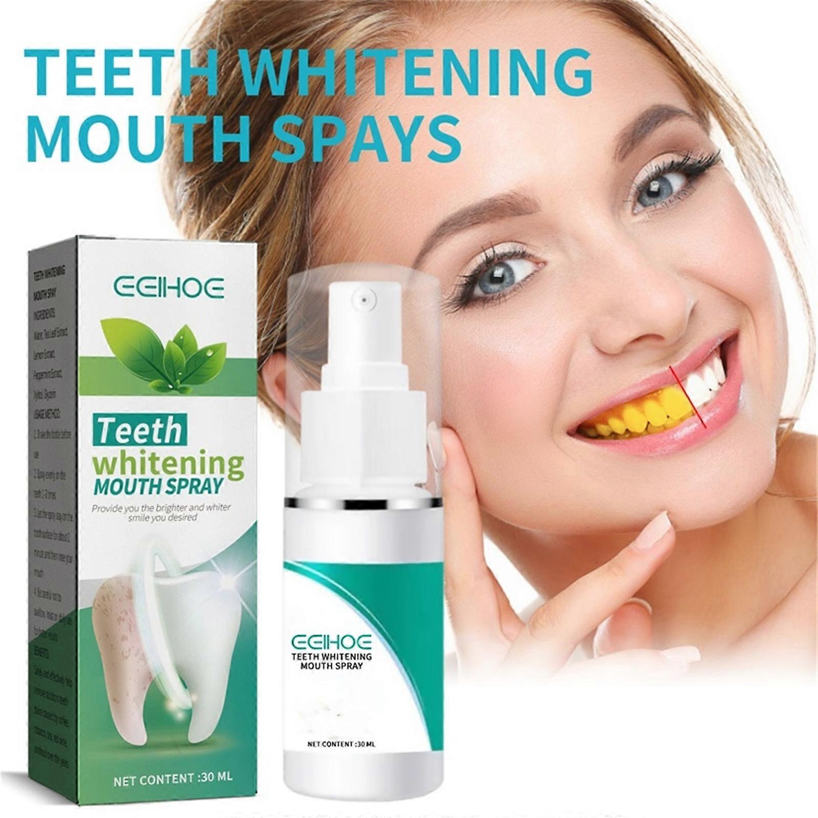 Partial & Denture Cleaner, Teeth Whitening Spray, Fast-Acting To ...
