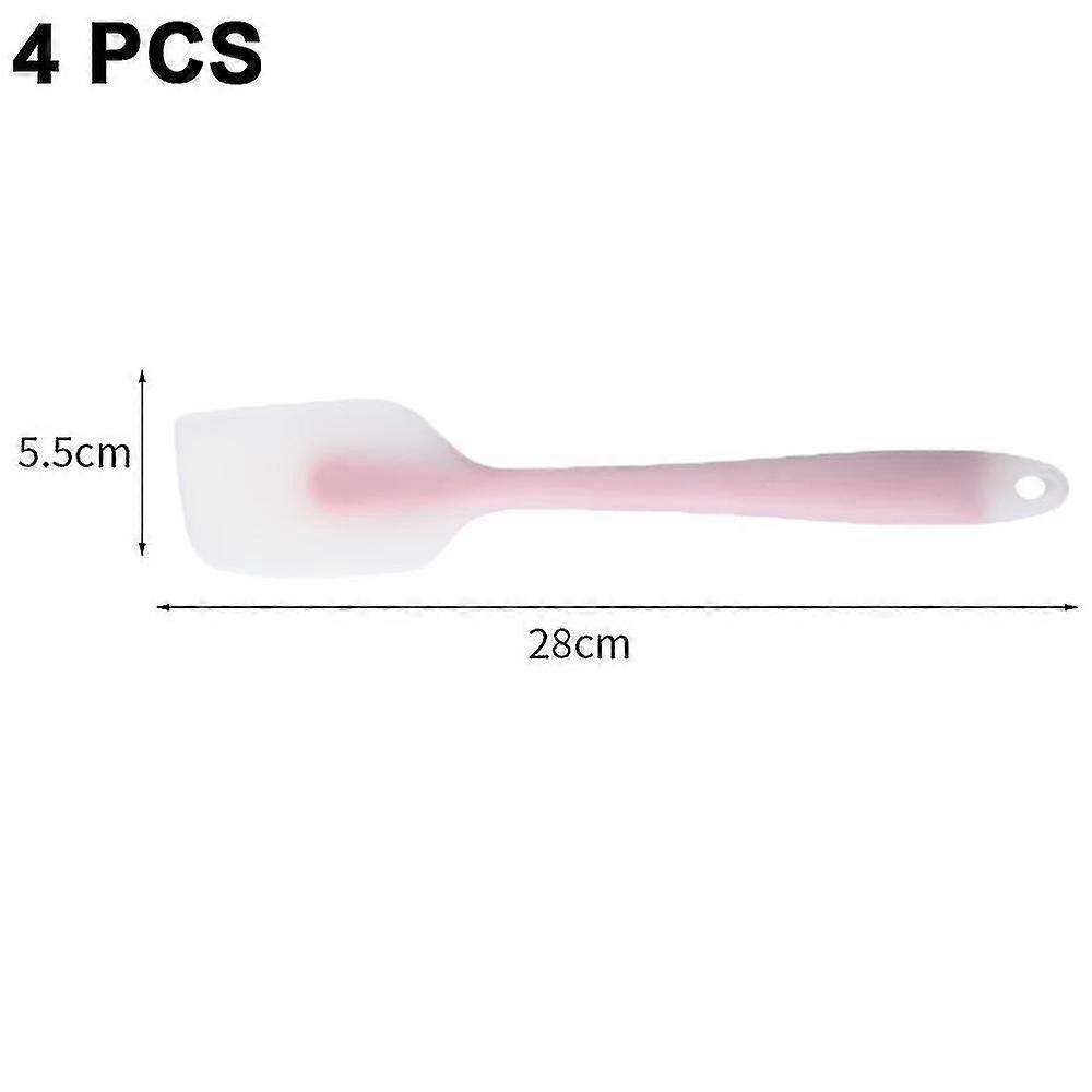 Silicone Spatulas Set Of 4 - Heat Resistant Flexible Spatula 450f - Fda ...