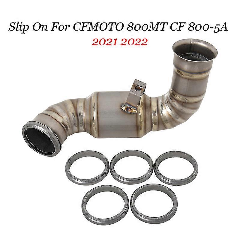 Slip On For CFMOTO 800MT CF 800-5A 2022 2022 Link Pipe Motorcycle ...