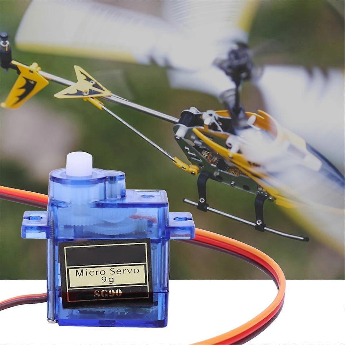 10PCS SG90 9G Mini Servo Servo Motor for RC Planes Robot Arm Fixed-Wing ...