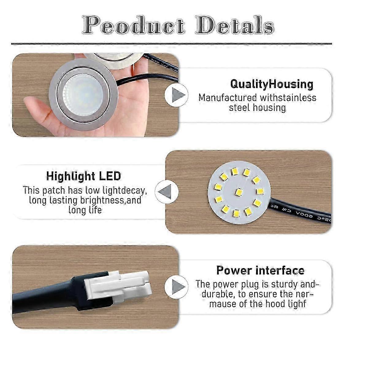 2Pack1.5W Range Hood Light Bulbs,12VDC Kitchen Cooker Hood Light Bulbs ...