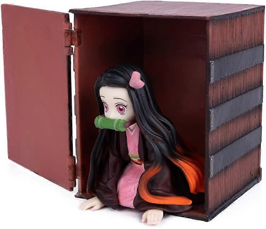 Demon Slayer Kamado Nezuko Figure Statue Figurine Model Doll Kimetsu No ...