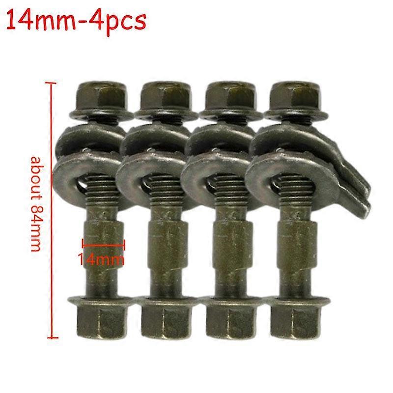 4Pcs/Set 12-17mm Wheel Alignment Level Screw Adjusting Camber Angle ...