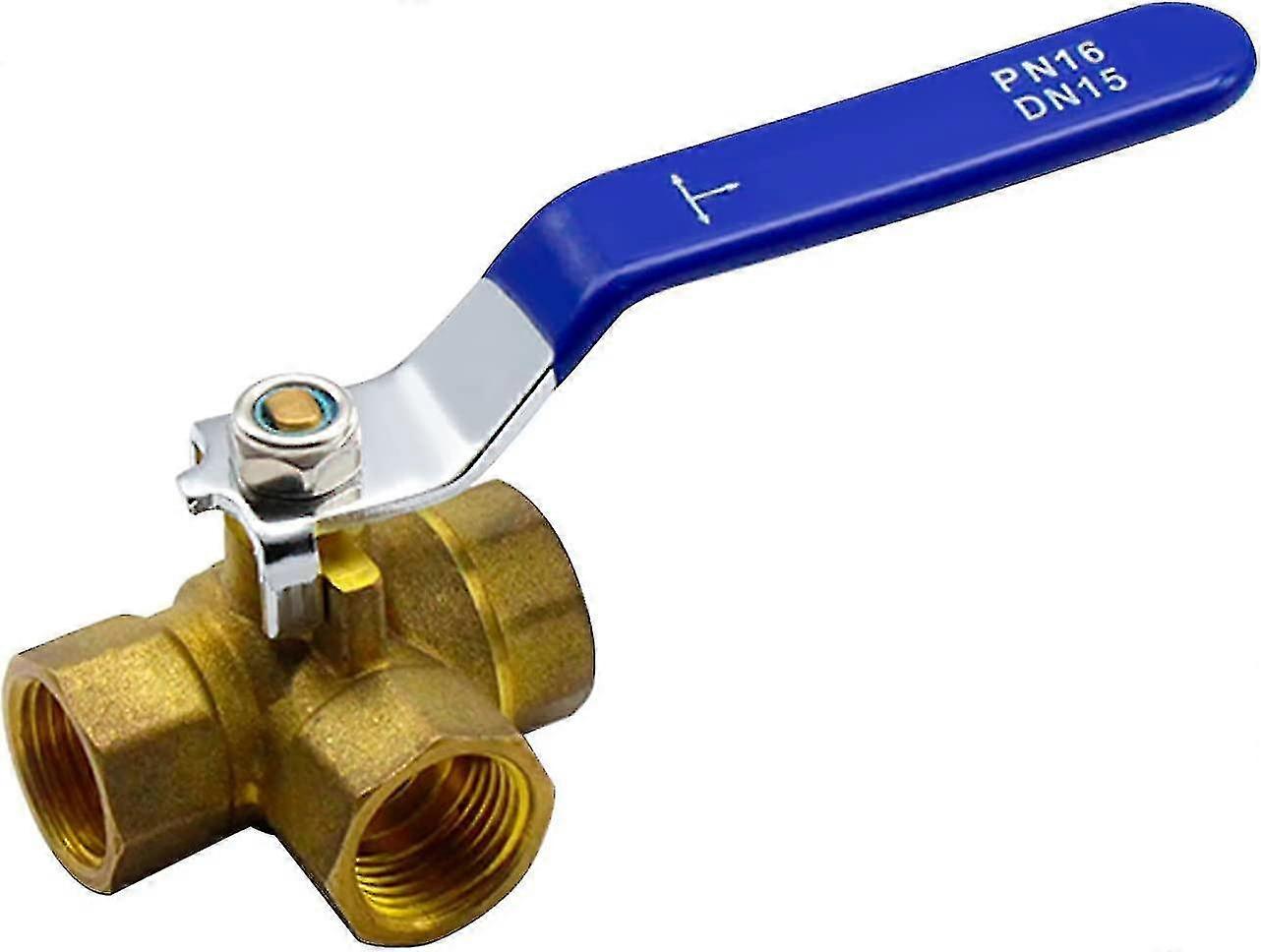 3 Way Ball Valve-dn15 1/2 Internal Thread Ball Valve Stop Valve, Ball Valve For Water, Oil And ...