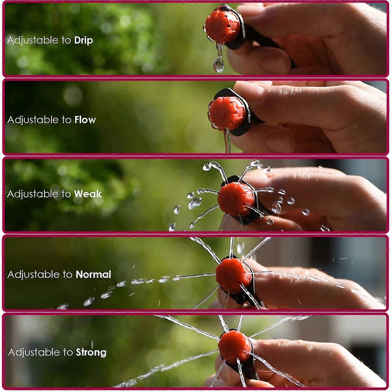 Vandtimere 5-50M drivhus automatisk vandingssystem kit Have mikro dryp vanding drypper DIY til ...