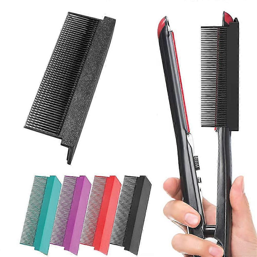 Flat Iron Comb Attachment, Straightening Comb For Hair, Hair ...