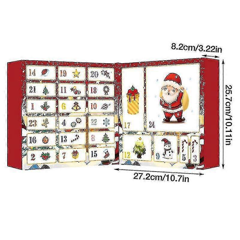 Mini Finger Skateboard Christmas Advent Calendar Gift Box 24 Days With ...