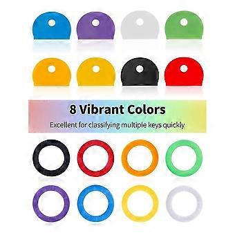 80 Pieces Key Color Covers Key Caps Tags Covers Set Key Identifier ...