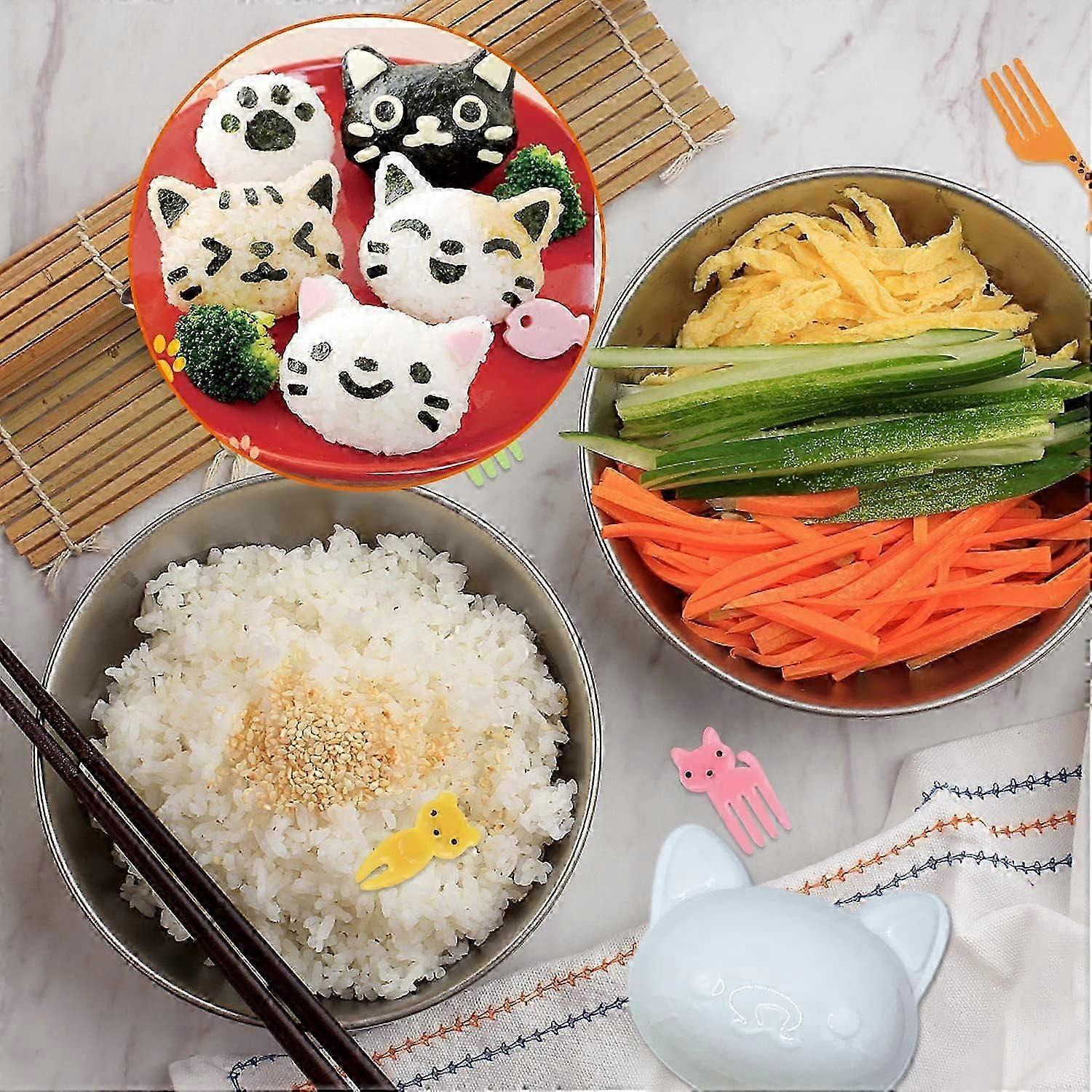 Onigiri molds, kitchen accessories for onigiri, chocolate molds, sushi ...