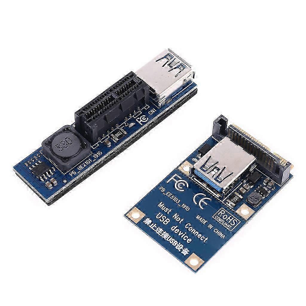 Mini PCIE to PCI-E X1 Card Extension Port Adapter Graphics Cards PCIE ...