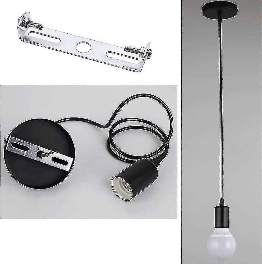 4 Pcs Ceiling Light Bracket, 100mm Durable Metal Mount for Hanging ...