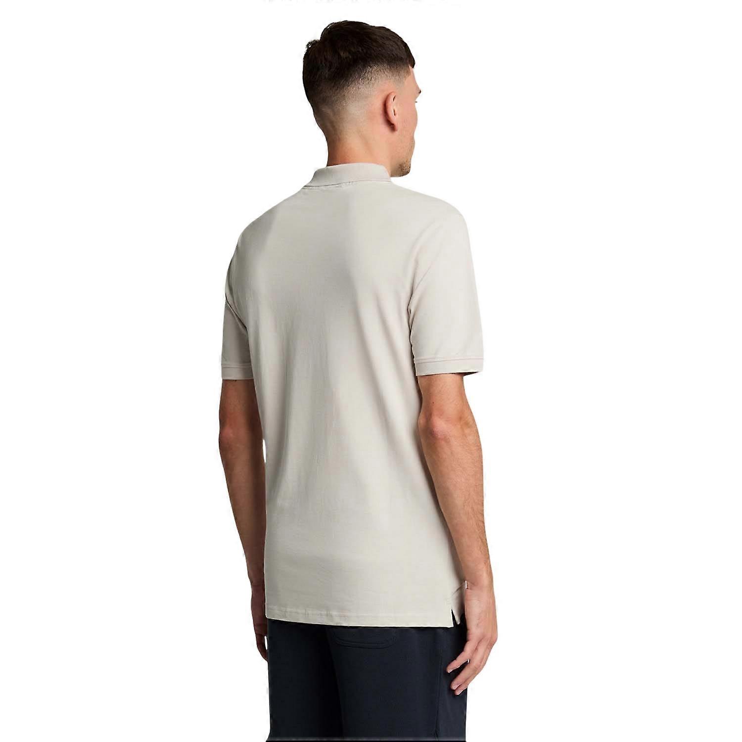 Lyle & Scott Mens Tonal Eagle Polo Shirt | Fruugo US