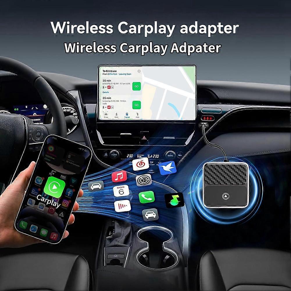2-in-1 Wireless Carplay Adapter Android AUTO Smart AI Box Carplay WiFi ...