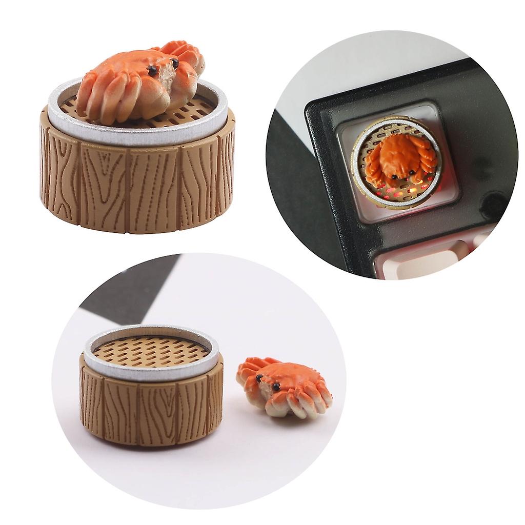 Metal Crab Keycaps Magnetic for ESC Keys OEM R4 Profile Interesting ...