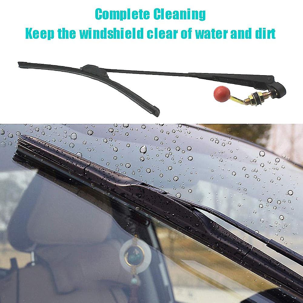 Manual Hand Operated Windshield Wiper Rubber Blade Universal ...