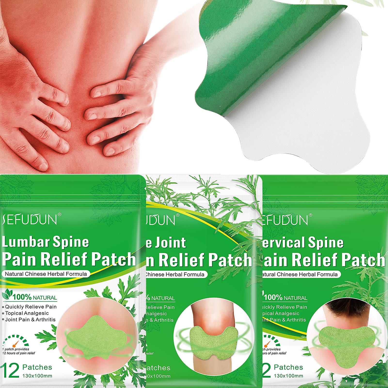 Wormwood Herbal Pain Relief Patch Muscle Sprain Pain Relieving Patch ...