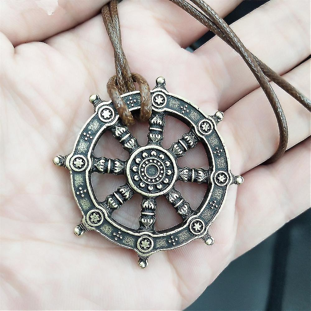 Wheel Of Life Samsara Buddhist Talisman And Amulet Pendant Buddha ...