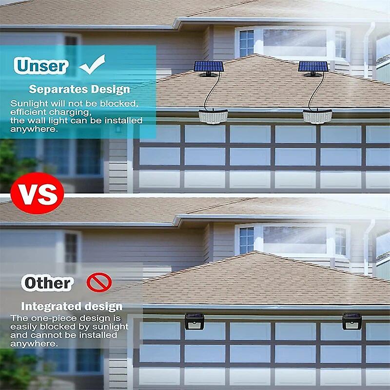 Solar Street Light Outdoor 106 Led Motion Sensor 4 Working Modes Ip65 ...