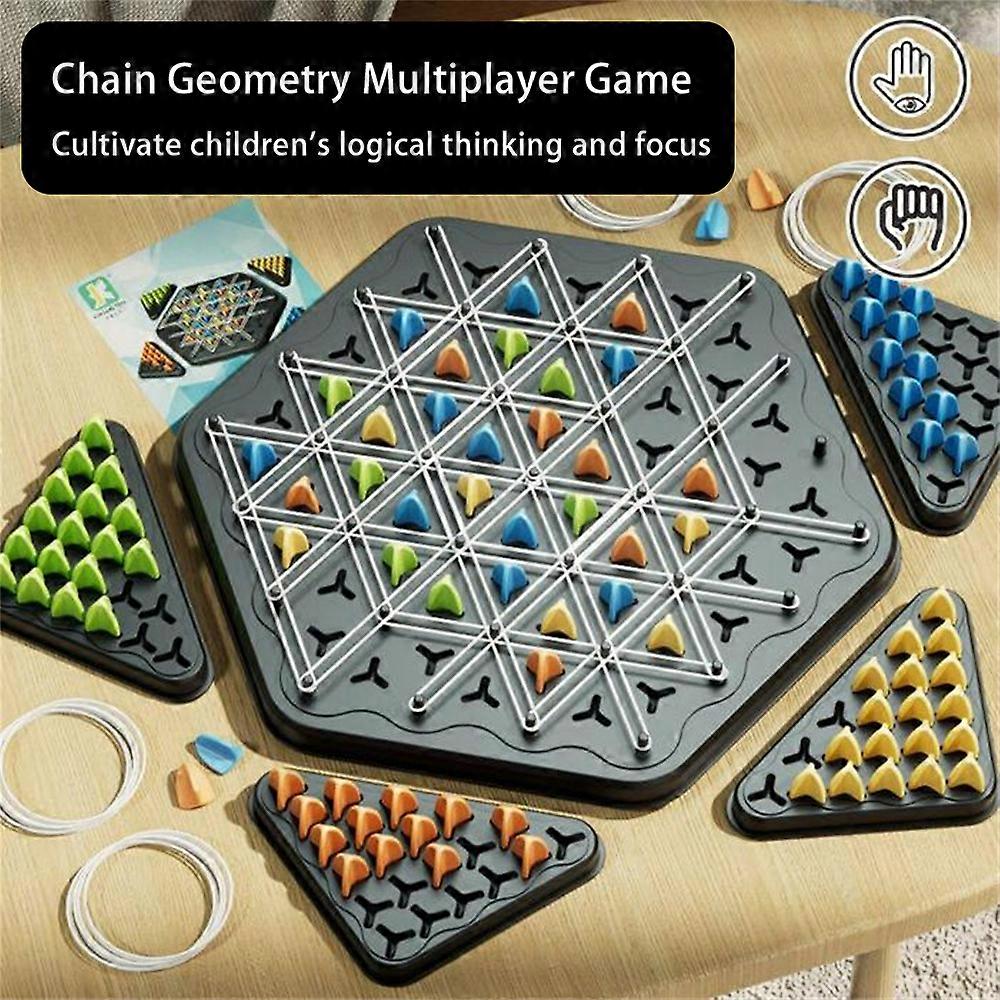 Funny Chain Triggle Game, Triggle Rubber Band Game, Triggle Board Game ...
