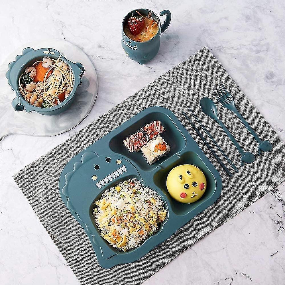 Dinner Plate Set, Children's Dishes Set, 6-piece Children's Dishes And ...