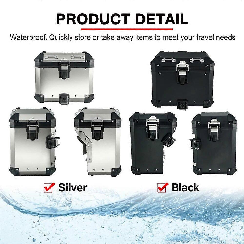 Motorcycle Aluminum Box For Benelli TRK702X TRK 702 X Top Case Pannier ...
