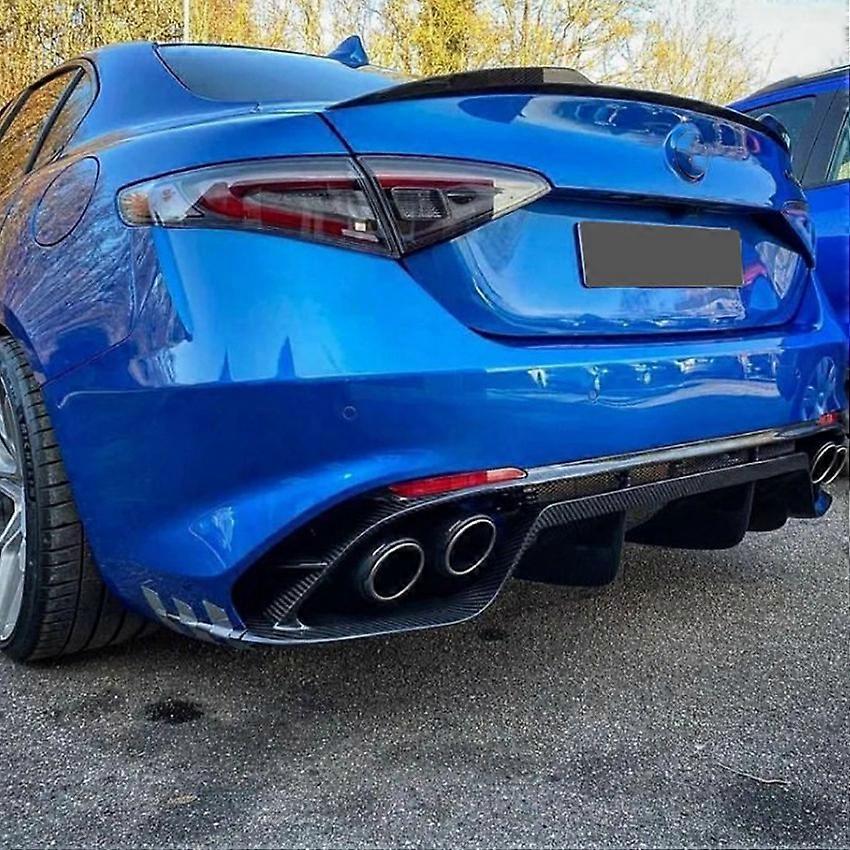 For Alfa Romeo Giulia Spoiler 2015 - 2023 Car Tail Wings Fixed Wind ...