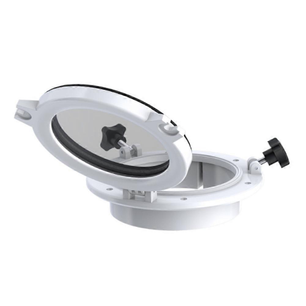 Marine Boat Yacht Porthole ABS Plastic Round Hatches Port Lights ...