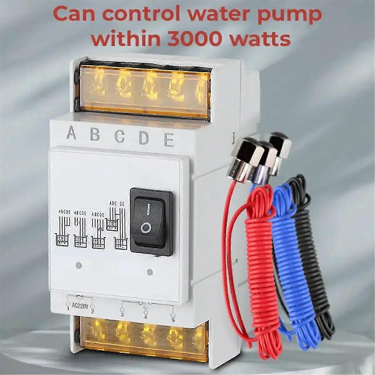 Fully Automatic Water Level Controller Switch 25A 220V Water Tank Liquid Level Detection Sensor ...