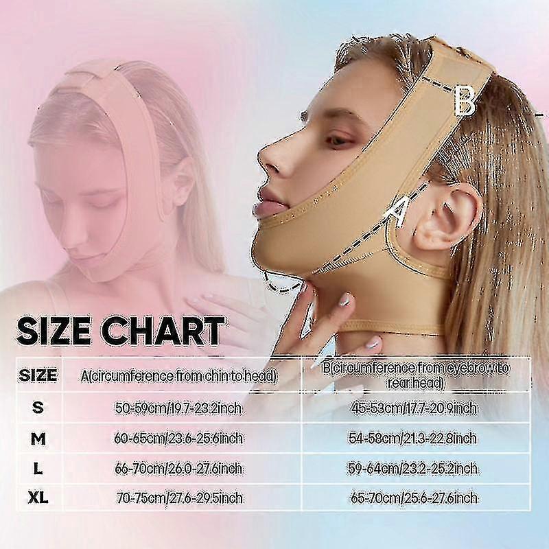 Medical Head Wrap For Face Lift, Neck, Plastic Oral Surgery Chin Mask ...