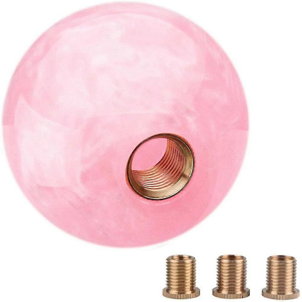 Nebula Cloud Round Gear Shift Knob Acrylic Car Shift Knobs With 3pcs ...